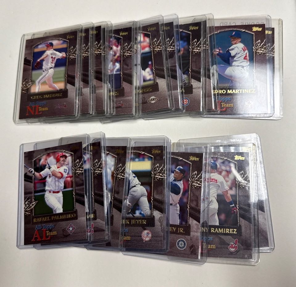 2000 Topps Baseball ALL-TOPPS NL & AL Insert Card Set AT 1-20 | eBay