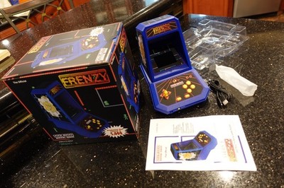 COLECO Electronic Handheld tabletop Arcade Video game console FRENZY #1 ...