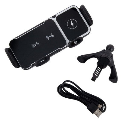 Sleek Auto Rotating Charger Mount for Smartphones Designed for Easy Use ...