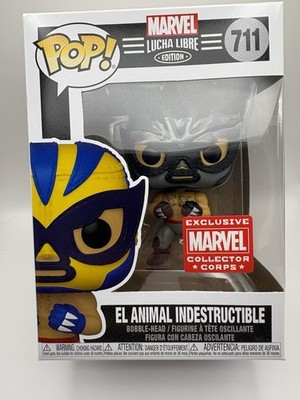 Funko Pop Marvel Collectors Corps Lucha Wolverine El Animal ...