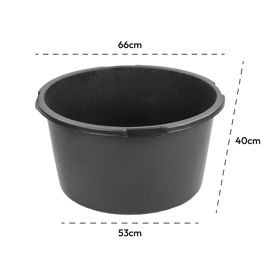 KCT 90L LITRE SUMP BUCKET FOR HORSES POND FEED WATER LARGE HEAVY DUTY ...