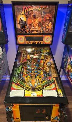 WILLIAMS INDIANA JONES PINBALL MACHINE restored by HIGH END PINS | eBay