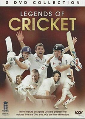 Legends Of Cricket (triple DVD boxset) English Cricket History Gift ...