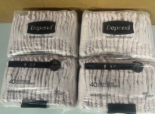 Depend Fresh Protection Adult Incontinence Underwear for Women Maximum ...