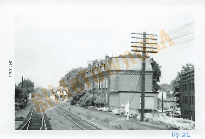 Vtg 1967 Railroad Train Photo RR Station Buildings P00651 | eBay
