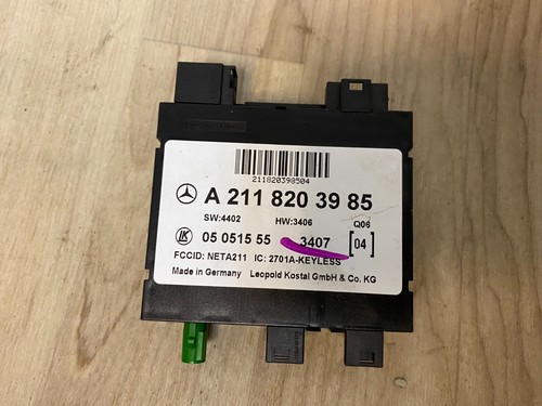 MERCEDES BENZ E55 E550 CLS W211 OEM DOOR KEYLESS GO ENTRY CONTROL ...