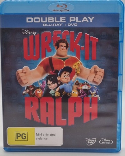 Disney- Wreck-It Ralph | Blu-ray + DVD (Blu-ray, 2012) | eBay Australia