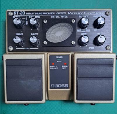 Boss RT-20 Rotary Ensemble Rotary Sound Proscessor Effects Pedal | eBay