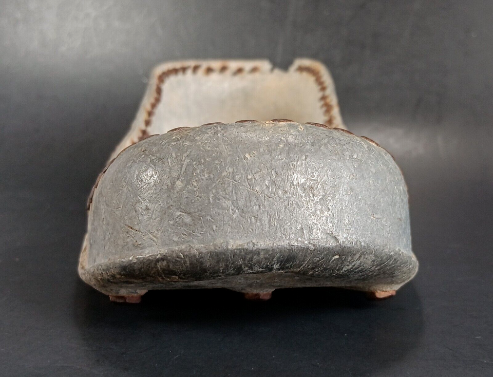 Antique Coal Miners Aluminum Shoe Bottom Sole Overland Metal Bottom ca ...