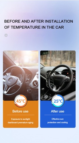 Folding car sunshade windshield parasol front window protector - | eBay