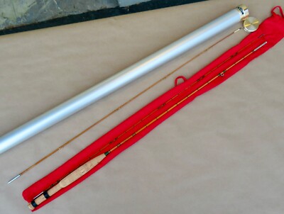 VTG CUSTOM BUILT FLY ROD 5'4" 3/4WT 2PC ALL CORK HANDLE 1996 ...