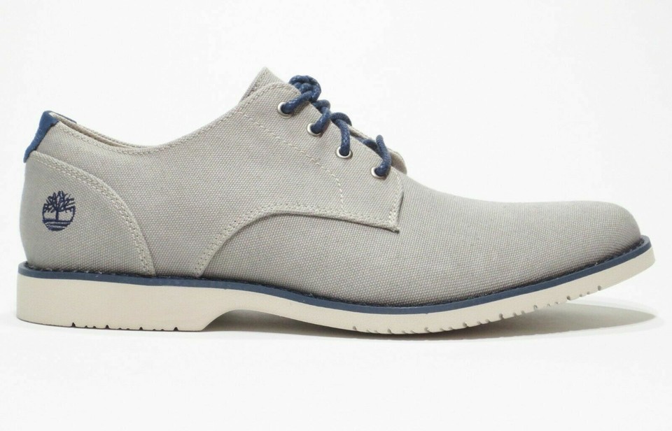 TIMBERLAND MEN'S WOODHULL DENIM CANVAS OXFORD SHOES SELECT COLOR | eBay