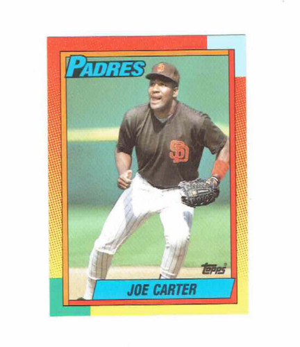 Joe Carter Padres OF #20T Topps 1990 Baseball Card | eBay