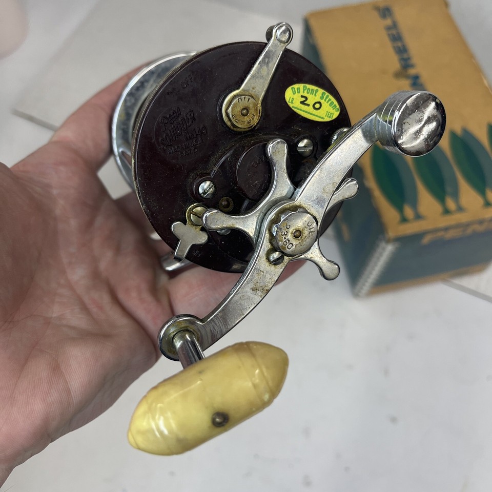 Penn Reels 140 Squidder Reel Vintage, Different Box | eBay