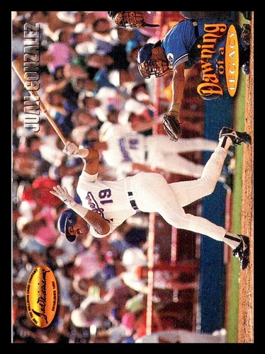 Juan Gonzalez 1993 Ted Williams #154a Baseball Card Texas Rangers | eBay