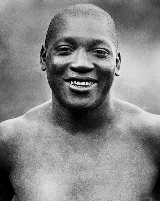Jack Johnson Boxer Poster