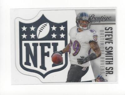 2015 Prestige NFL Shield #3 Steve Smith Ravens | eBay