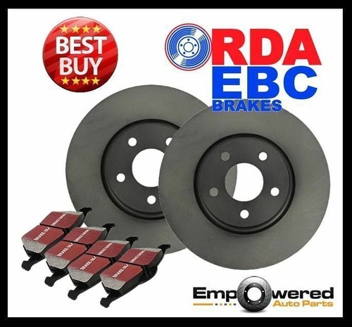 FRONT DISC BRAKE ROTORS+ EBC PADS for Mitsubishi Lancer CH 2.4L 4 STUD ...
