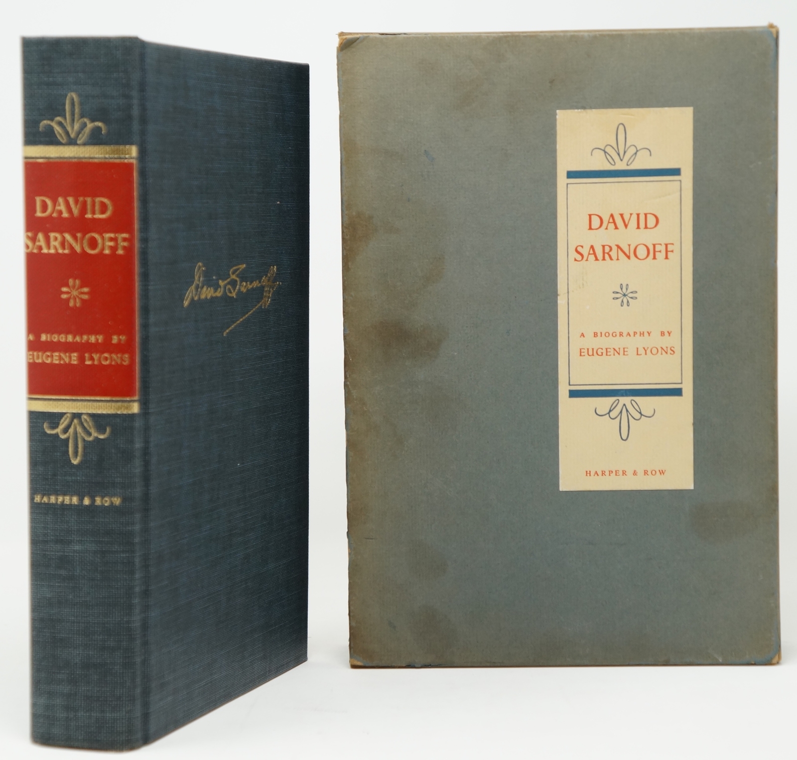 Eugene Lyons / David Sarnoff Signed 1st Edition 1966 | eBay