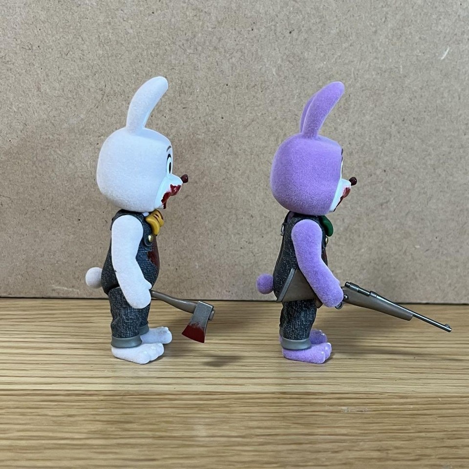 Silent Hill 3 Robbie the Rabbit Figure 9.5cm White Purple Set New | eBay