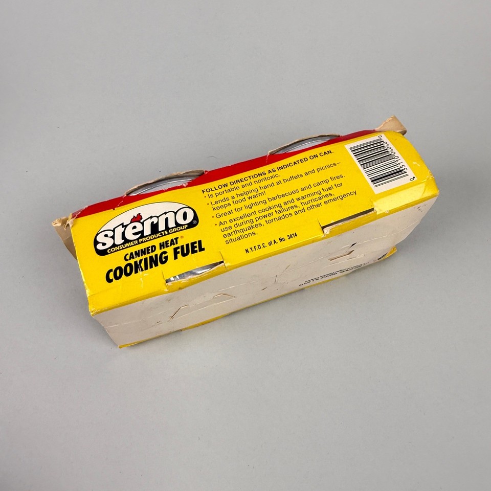 Sterno Folding Stove with Canned Heat Cooking Fuel for Camping ...