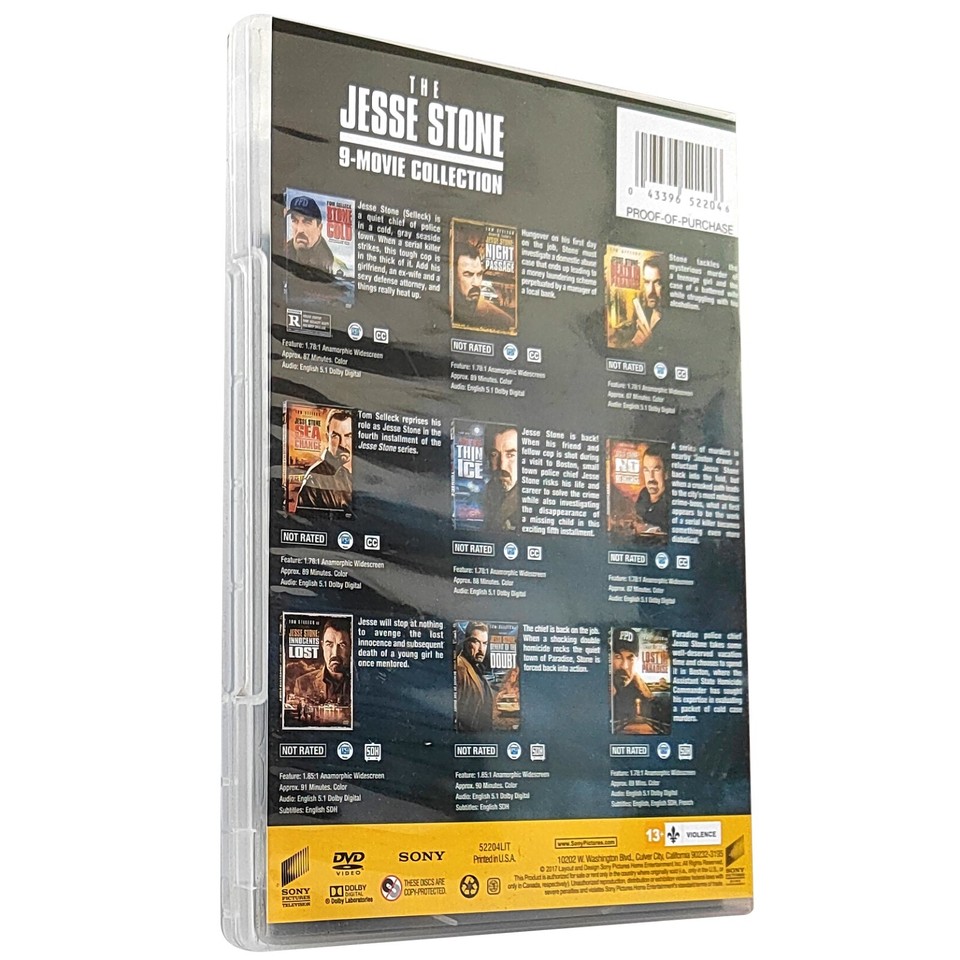 The Jesse Stone 9-Movie Collection (DVD, 2018, 5-Disc Set) | eBay UK