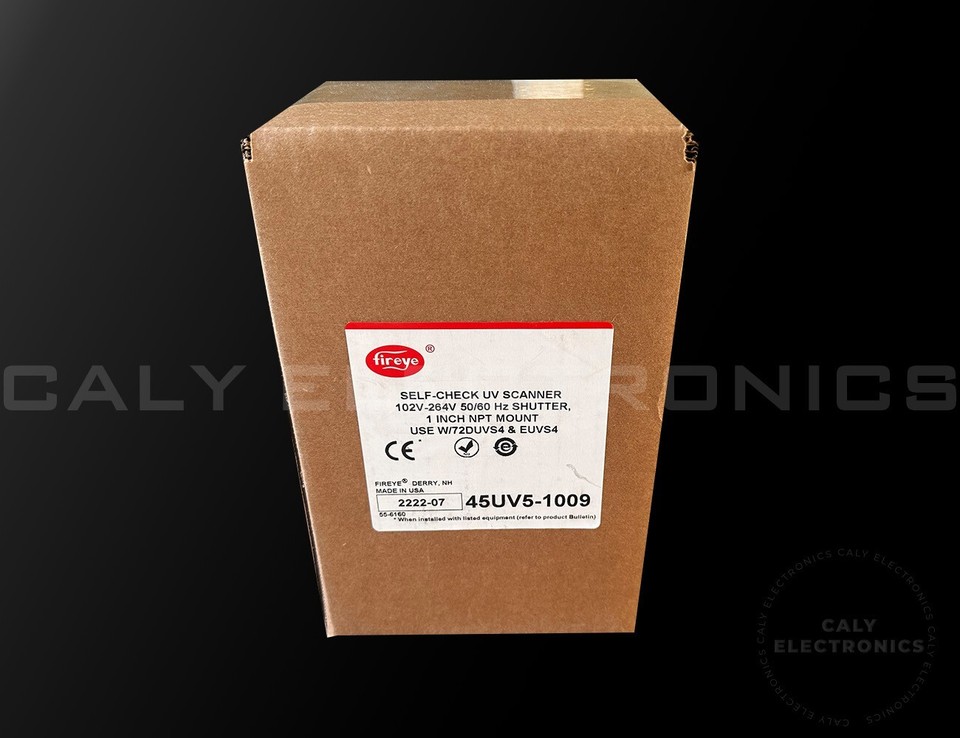 1Pcs NEW Fireye 45UV5-1009 Seft Check UV Scanner QTY US SELLER By Fedex ...