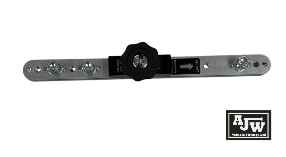 Unwin Quick Release Seat Clamp (x2) Lockable Runner Tracking Rail ...