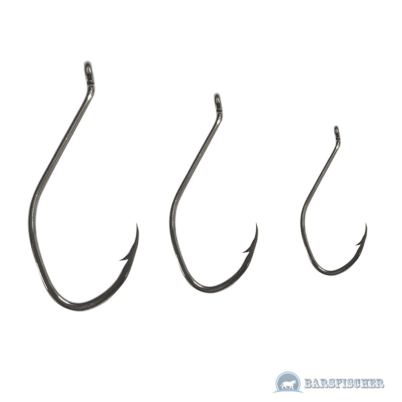 5x JAXON SUMATO CAT FISH WALLERHAKEN, Gr.2/0-8/0, WELSHAKEN, CATFISH ...