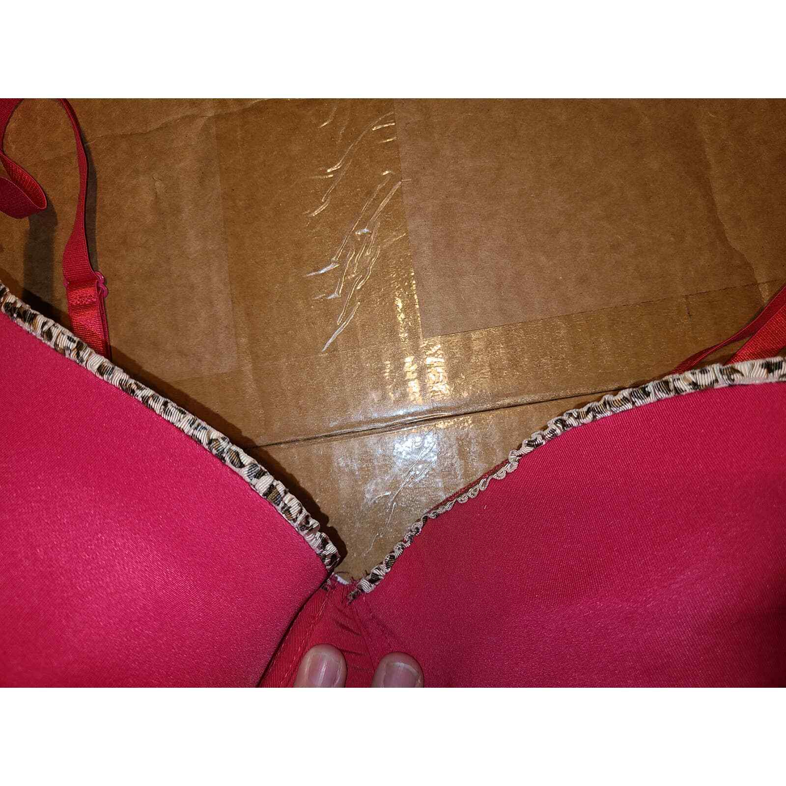 Push Up Bra Women's Size 40D Pink Polyester Adjustable Strap ...