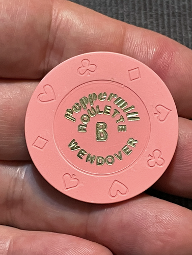 (NICE) PEPPERMILL STATE LINE CASINO CHIP WENDOVER NEVADA ROULETTE B ...