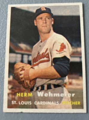 1957 Topps #81 Herm Wehmeier St. Louis Cardinals NM-MT | eBay