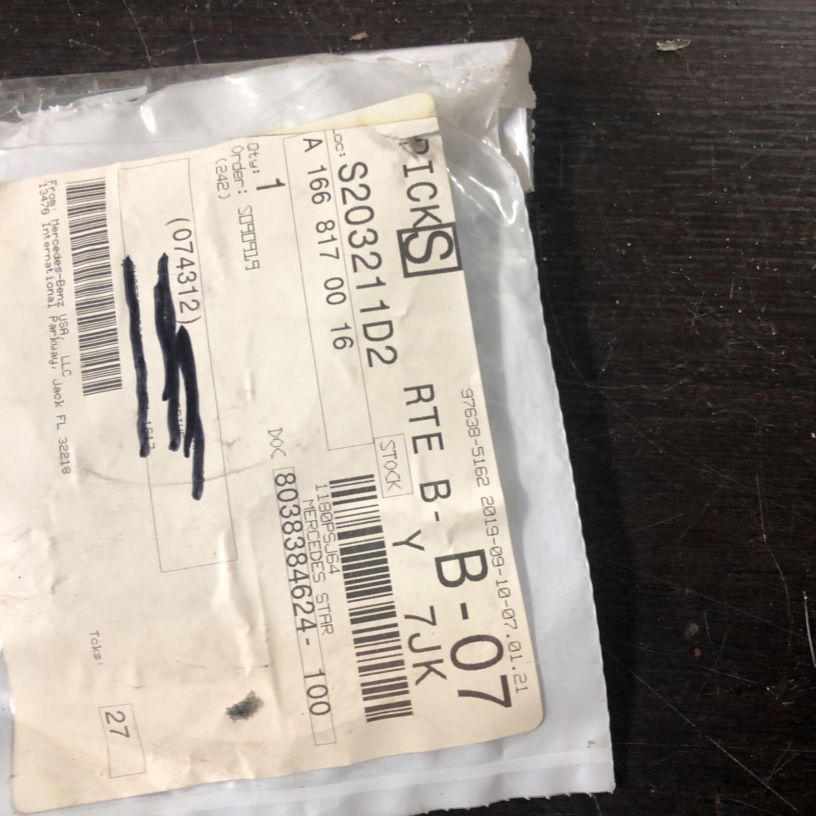 2012-2019 Mercedes-Benz W166 ML GLE Rear Boot Lid Badge Star Chrome ...