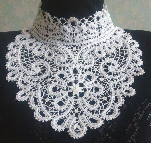 PATTERN FOR BOBBIN LACE NECKLACE RUSSIAN VOLOGDA STYLE | eBay