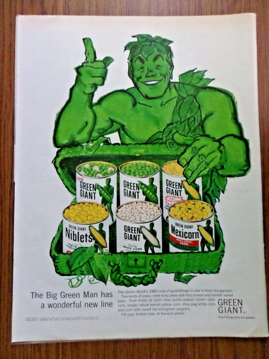 Green Giant Sizes