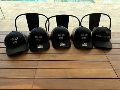 POLICE BLUE LINE K9 HAT TACTICAL HAT K9 POLICE OFFICER K-9 HAT | eBay