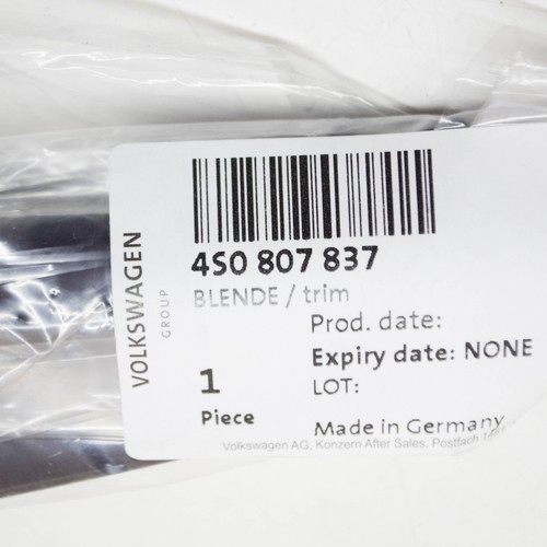 NEW AUDI R8 4S3 FRONT BUMPER RIGHT CORNER 4S0807837 ORIGINAL 4S0-807 ...