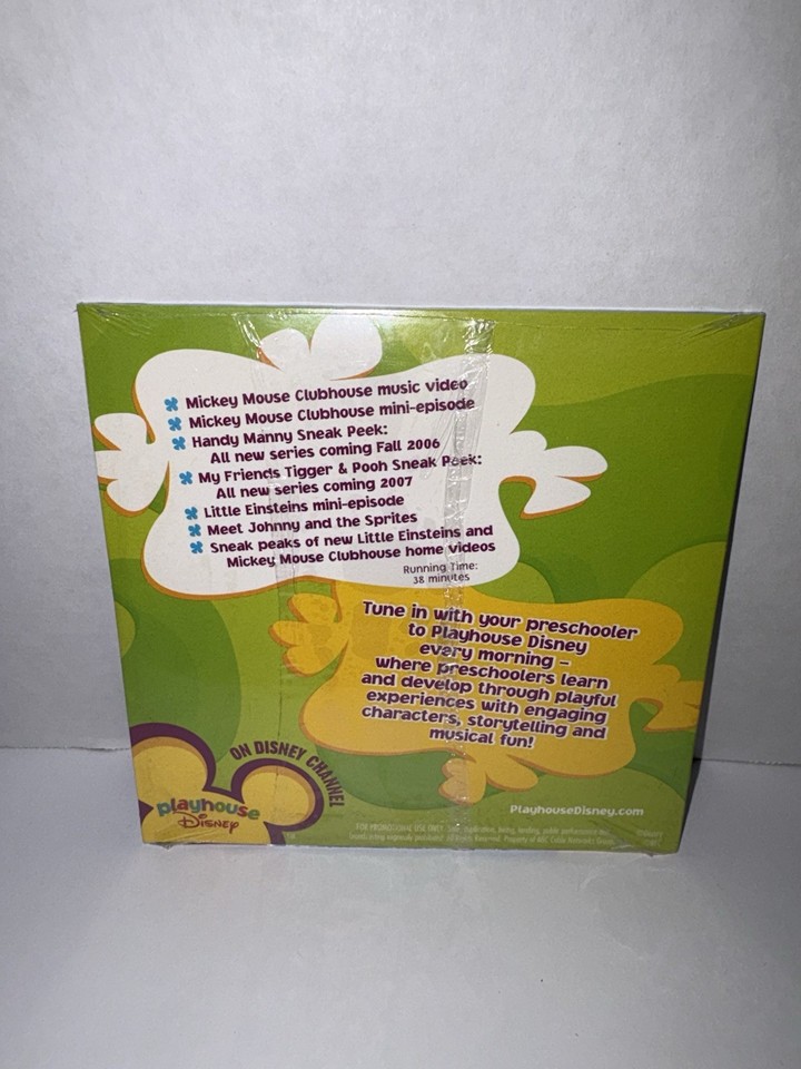 Playhouse Disney DVD Sampler Mickey Mouse Clubhouse Little Einstein | eBay