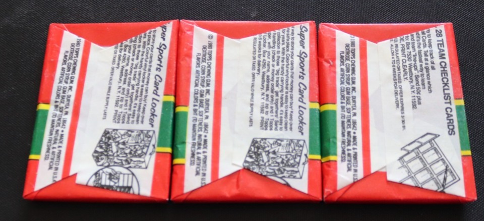 3- 1980 Football Wax Packs with 3 different wrappers | eBay