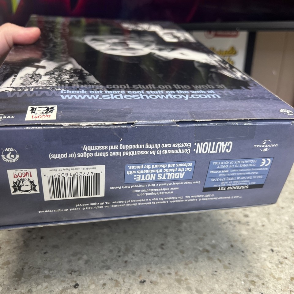 2001 Sideshow : The Wolfman-BELA THE GYPSY 12" Action Figure (NIB ...