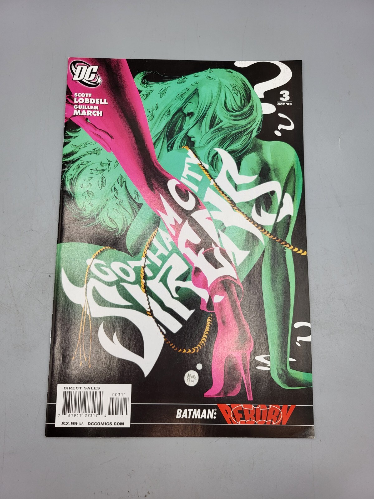 Gotham City Sirens Vol 1 #3 Oct 2009 Riddle Me This Illustrated DC ...