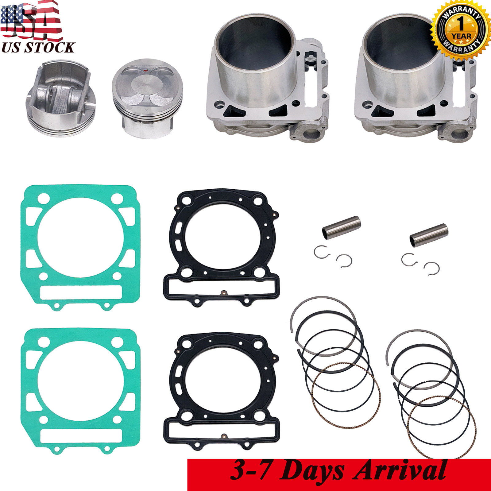 NEW Engine Rebuilt Motor Rebuild Crankshaft For HISUN 800 ATV UTV QLink ...