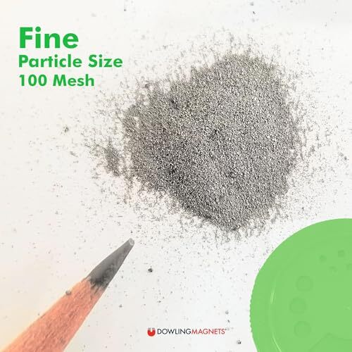Iron Filings Variety Pack 3 Jars fine Medium coarse 12 Ounces Each ...