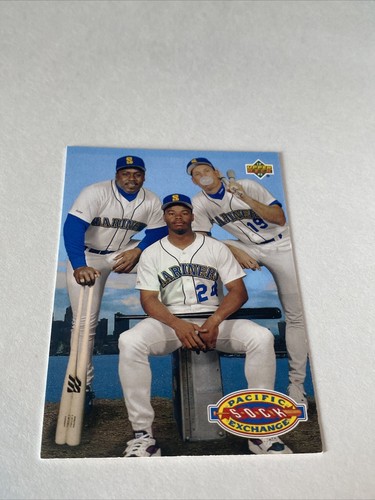 1993 Upper Deck Ken Griffey Jr./Jay Buhner/Kevin Mitchell Seattle ...
