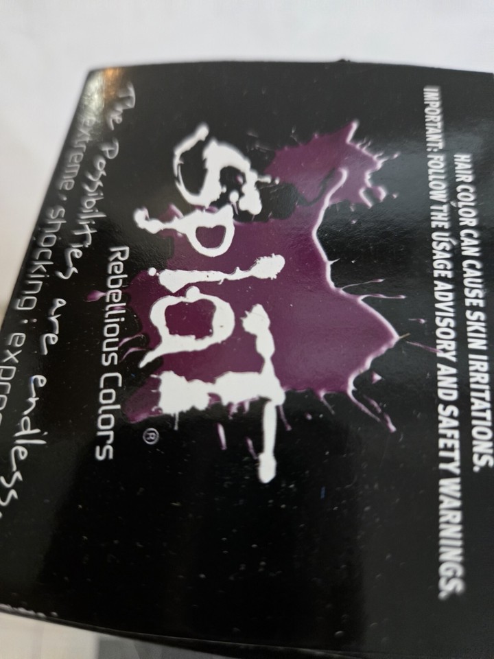 New Splat Rebellious Colors Midnight Purple Jasper Semi-Permanent Hair ...