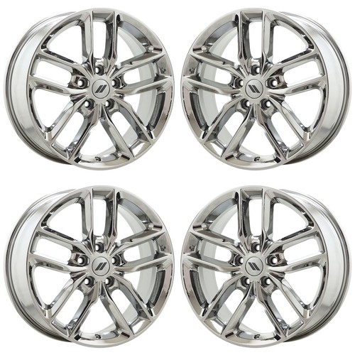 20" Dodge Durango Bright Chrome wheels Factory OEM set 2021-2024 2730 ...