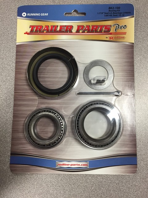 Trailer Bearing Kit Spindle Redline Bk2-100 9 X 6 X 1 Inches 0.91 ...