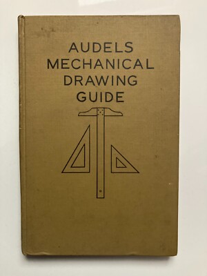 Audels Mechanical Drawing Guide Book Theo Art Perspective Technical ...