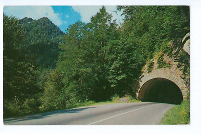 Lower Tunnel Highway 441 Postcard Tenn Fall Great Smoky Mountains ...