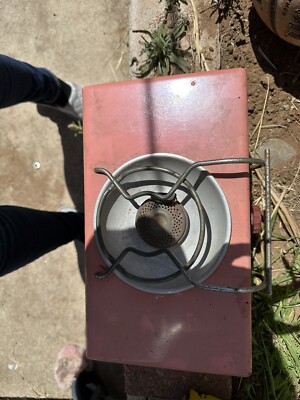 antique single burner camp stove vintage | eBay